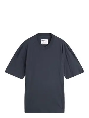 MARGARET HOWELL Simple T-shirt - Navy