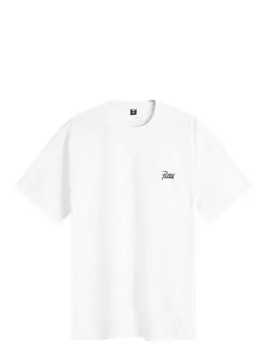 PATTA Script Logo T-shirt - White