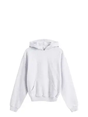 SKIMS Cotton Fleece Classic Pullover Hoodie - Light Heather Grey
