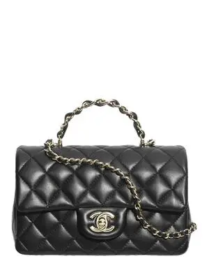 CHANEL CHANEL Mini Classic Handbag With Top Handle