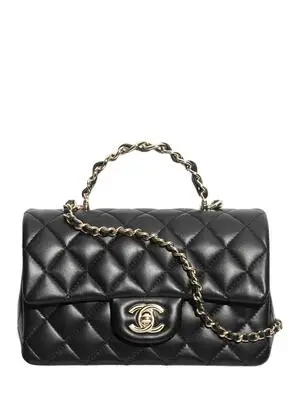 CHANEL CHANEL Mini Classic Handbag With Top Handle