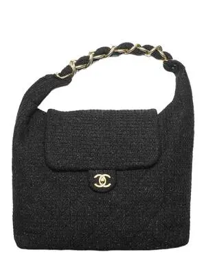 Chanel Maxi Hobo Bag - Black