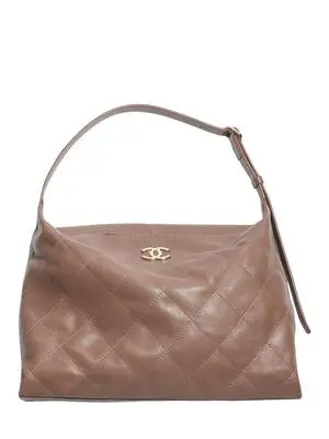 Chanel Maxi Hobo Bag - Brown