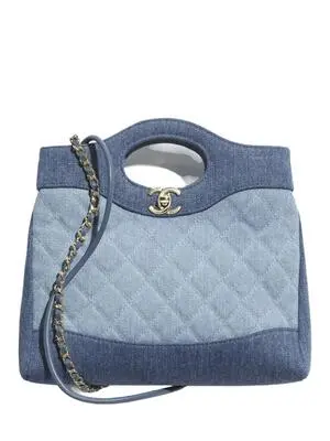 Chanel 31 Mini Shopping Bag - Light Blue & Dark Blue