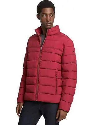 Michael Kors Nylon Puffer Jacket - Red