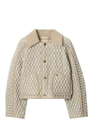 Burberry Floriston Quilted Barn Jacket Wisp