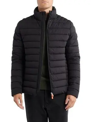SAVE THE DUCK Ari Water Resistant Quilted Puffer Jacket - Black