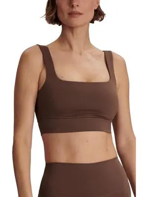 Varley Assure Cori Sports Bra - Coffee Quartz