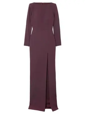 Alex Perry Crepe Gown Plum