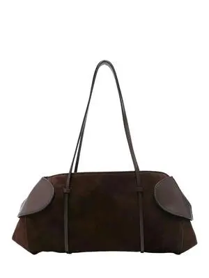 NEOUS Suede Shoulder Bag - Brown
