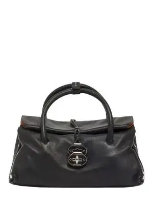 ZANELLATO Top-handle Shoulder Bag - Black