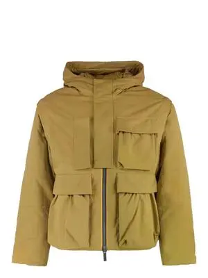 K-WAY Guillermo Hooded Parka - Brown