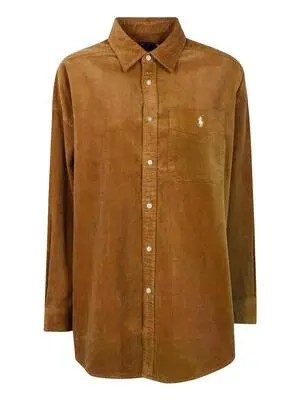 Polo Ralph Lauren Chest Pocket Corduroy Shirt - Brown