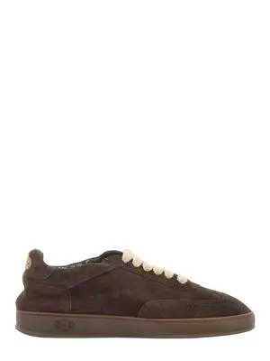 SOLDINI80 Akira Amalfi Suede Sneakers - Brown