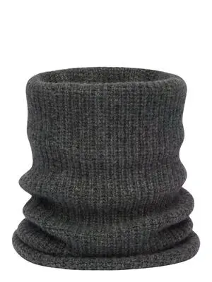 Ports 1961 Ribbed Knit Neck Warmer - Grey