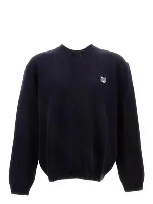 Maison Kitsuné Crew-neck Sweater - Blue