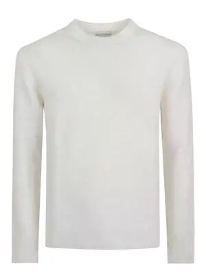 BALLANTYNE Crew-Neck Sweater White