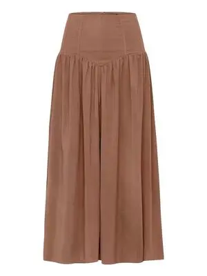 AZLEE Noora Skirt - Brown