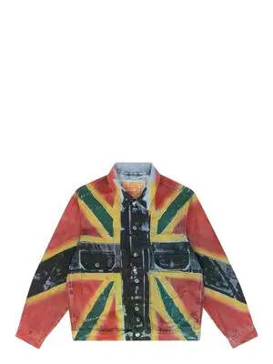 DENIM TEARS Union Jack Type 2 Jacket - Red