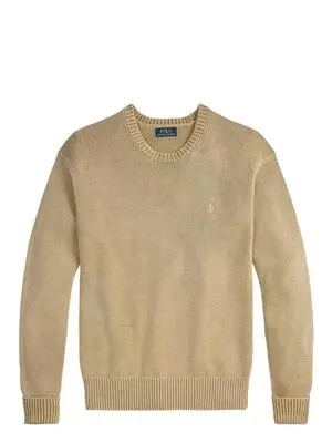 Polo Ralph Lauren Cotton Long-sleeve Sweater - Neutrals
