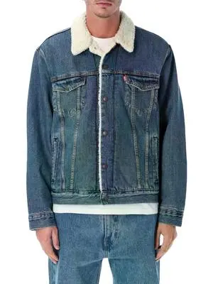 LEVI'S Type Iii Sherpa Trucker Jacket - Blue