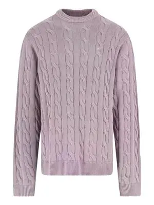 Carhartt Work In Progress Carter Cable-knit Sweater - Pink