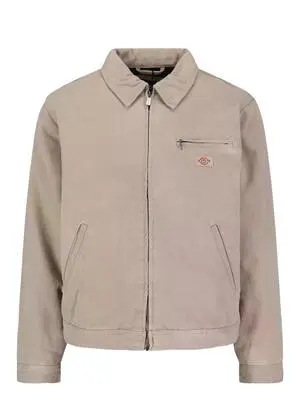 Dickies Canvas Zipped Jacket - Neutrals