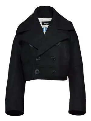 Dsquared2 Double-breasted Jacket - Black