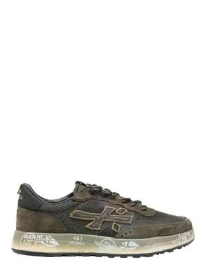 Premiata Appliqué Nous.7731 Trainers - Grey