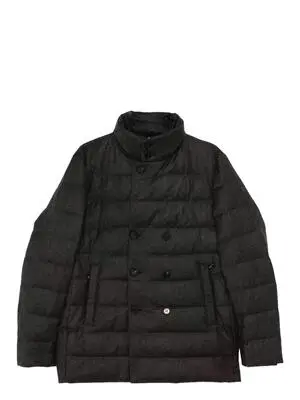 DUNO Button-down Padded Jacket - Grey