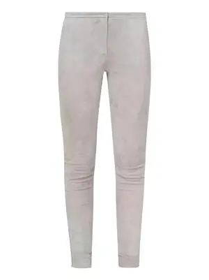 Fabiana Filippi Linen Skinny Trousers - Neutrals