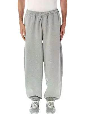 Nike Swoosh-detailed Track Pants - Grey