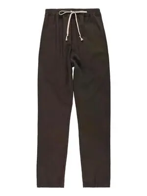 Rick Owens Drawstring Trousers Brown