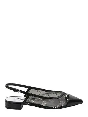 Karl Lagerfeld Kerrie Ballet Flats - Black
