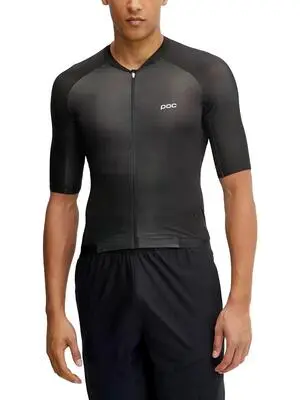POC Zip-neck Cycling Top - Black