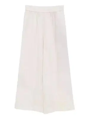 JAMES PERSE Linen Wide-leg Trousers - Neutrals