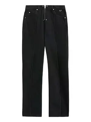 Isabel Marant Silviana Zip-detail Trousers - Black