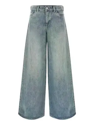 7 For All Mankind Marie Stonewashed Jeans - Blue