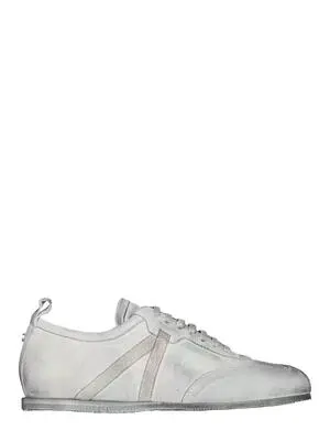 ANN DEMEULEMEESTER Siru Soft Low-top Boxing Sneakers - White