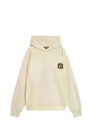 BARROW Graphic Embroidered Hoodie - Neutrals