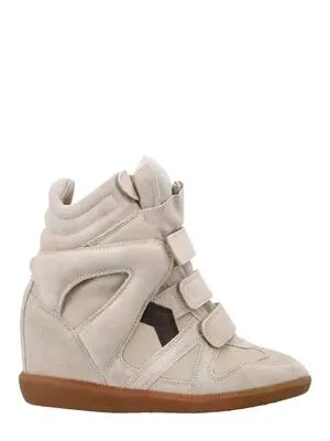 ISABEL MARANT Bekett Cut-Out Strap Sneakers