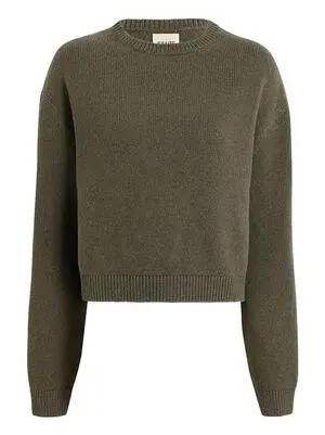 Khaite Milo Ribbed Knitwear - Green