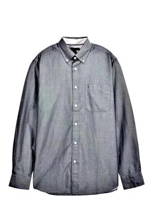 Tommy Hilfiger Buttoned Pocket Shirt - Grey