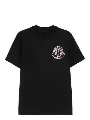 Moncler Logo-print T-shirt - Black