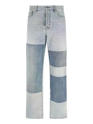 Gucci Patchwork Jeans - Blue