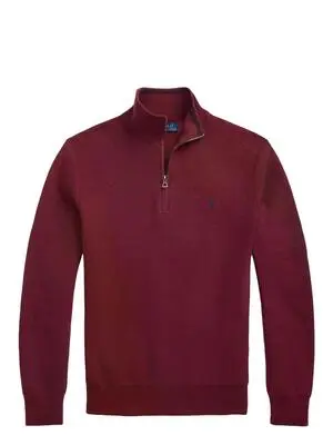 POLO RALPH LAUREN Zip-Neck Long-Sleeve Sweater