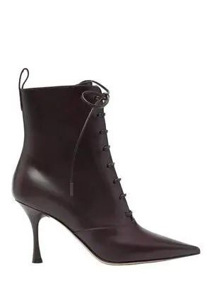 GIANVITO ROSSI 85mm Vitello Boots - Red