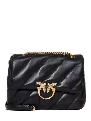 Pinko Love Puff Shoulder Bag - Black