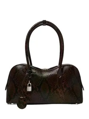 Stella McCartney Ryder Padlock Shoulder Bag - Brown