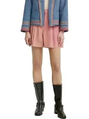 DRYKORN Pleated-front Shorts - Pink